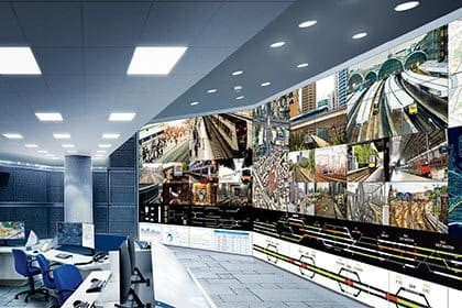 Triveni | Samsung Video Wall